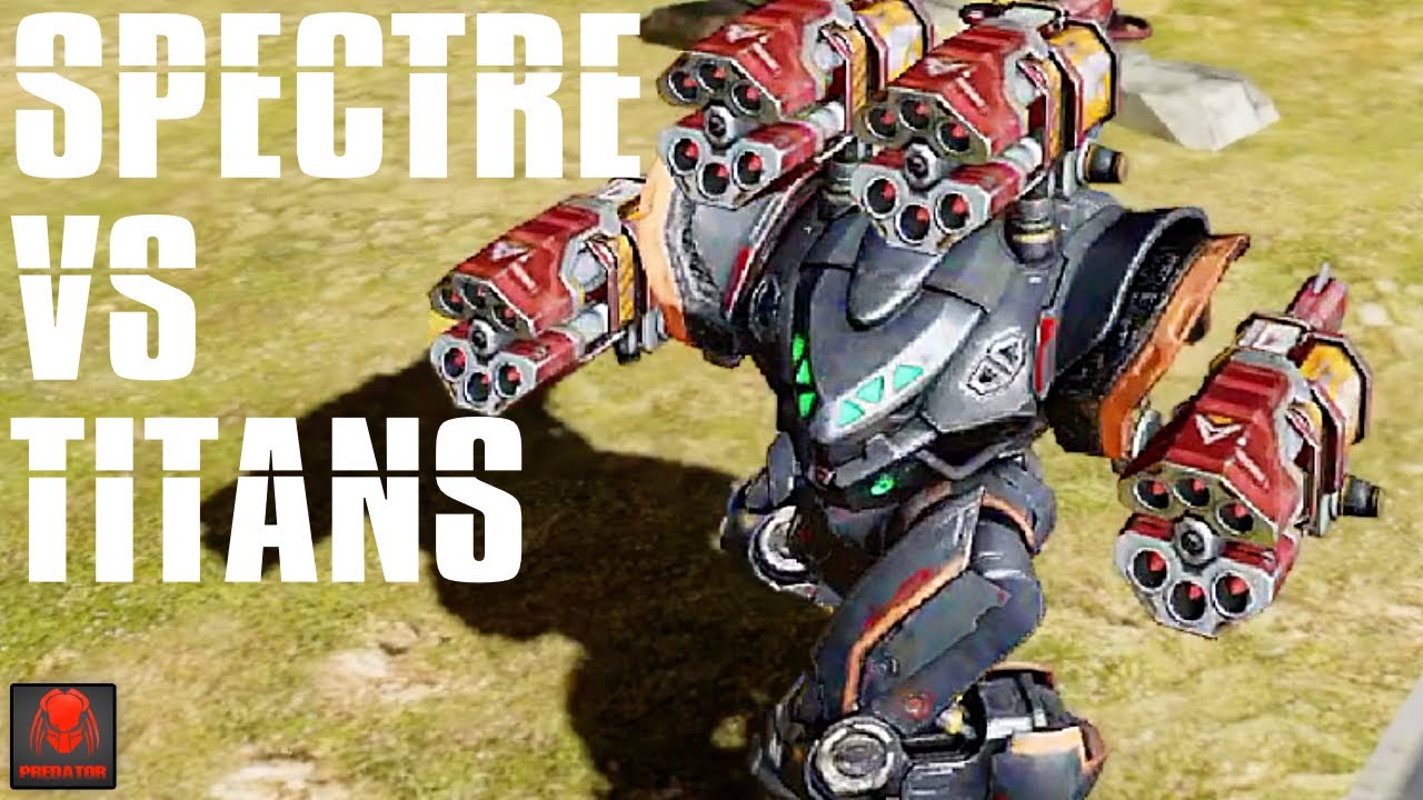 SPECTRE VORTEX vs TITANS - Devastating Vortex Damage With 125% Damage ...