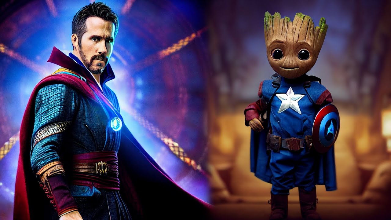 I asked AI to mix SUPERHEROES. AI Art. - YouTube