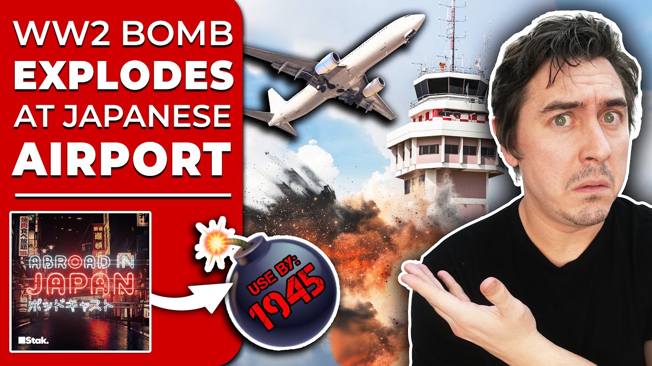 Unexploded US Bomb Detonates at Japanese Airport | @AbroadinJapan #114 ...