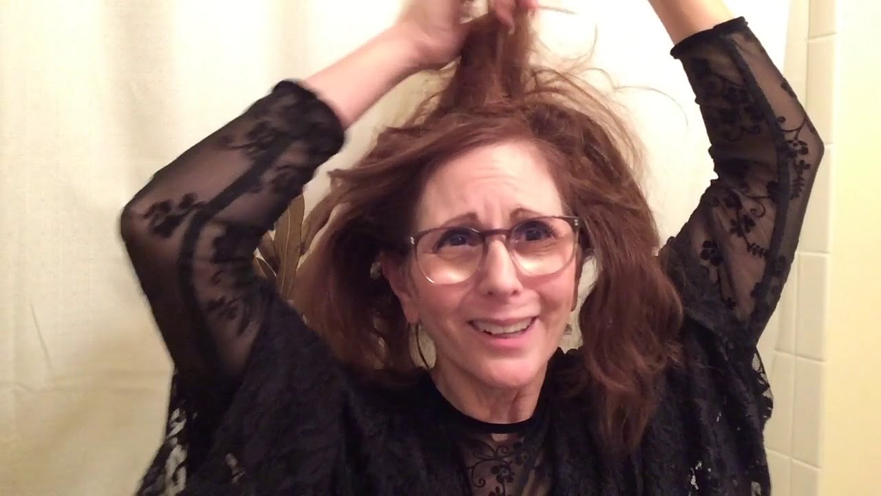 Undoing the Up-Do - Curler Stuck in My Hair! - YouTube