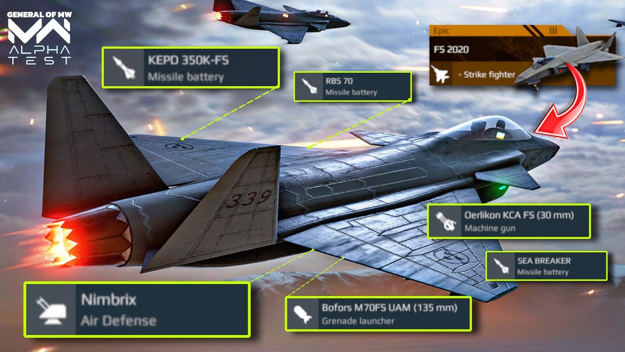 FS 2020 New Strike Fighter Full Review | Modern Warships - YouTube