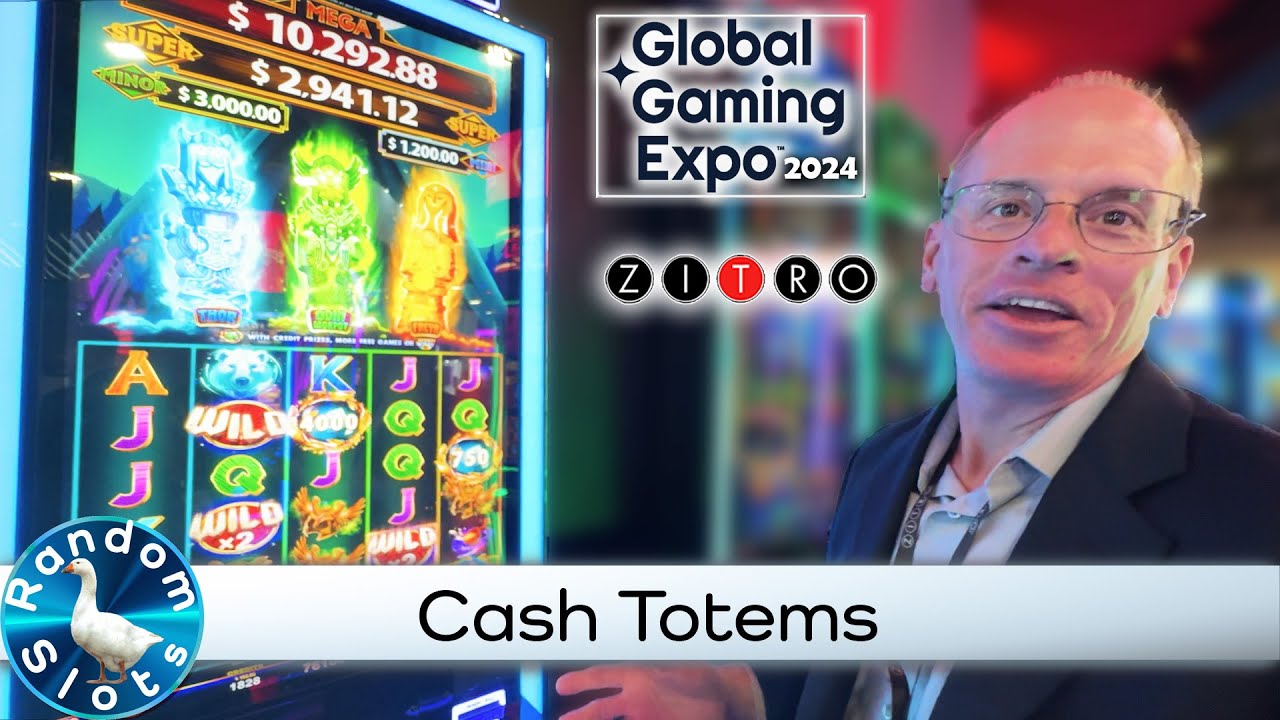 Zitro, Cash Totems Slot Machine, #G2E2024 - YouTube