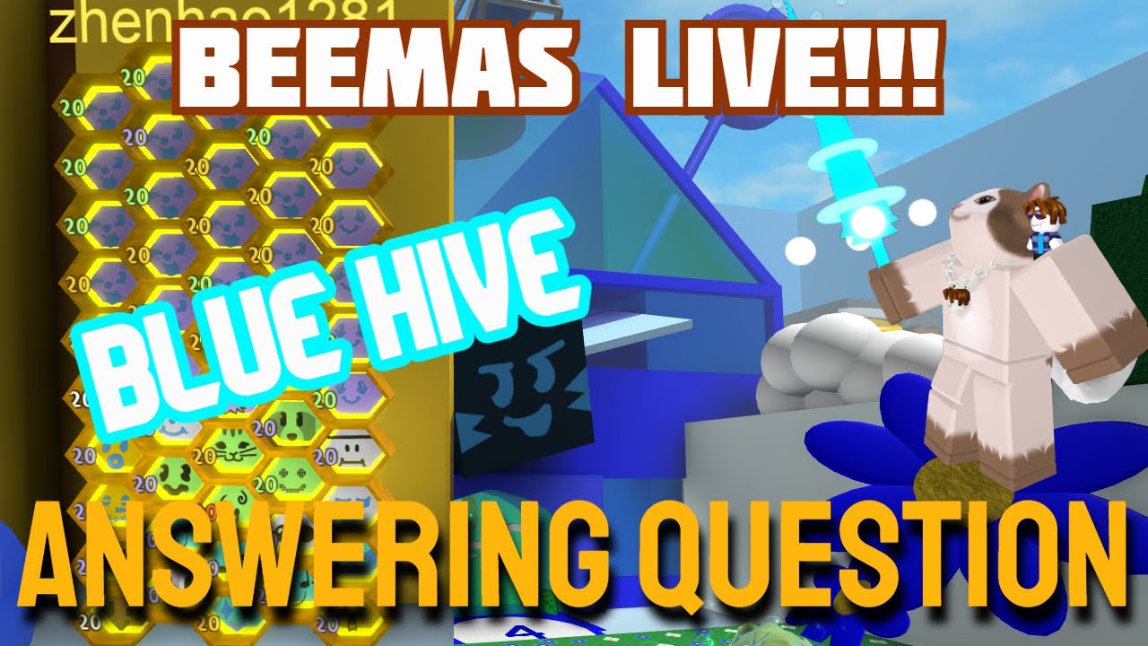 Awnsering Question(Blue Hive) - Bee Swarm Simulator - YouTube