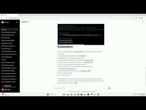 python cuda async - YouTube