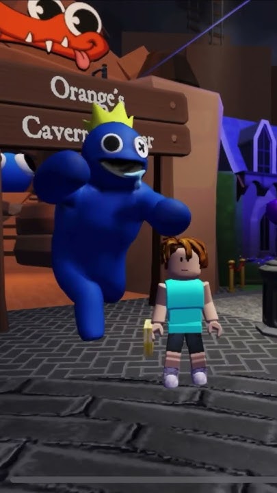 Rainbow Friends Blue Jumpscare [by Me] - YouTube