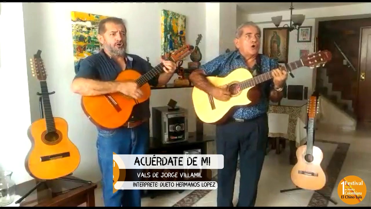 💥PRIMER Festival Virtual de Música colombiana💥 DUETO HERMANOS LÓPEZ ...