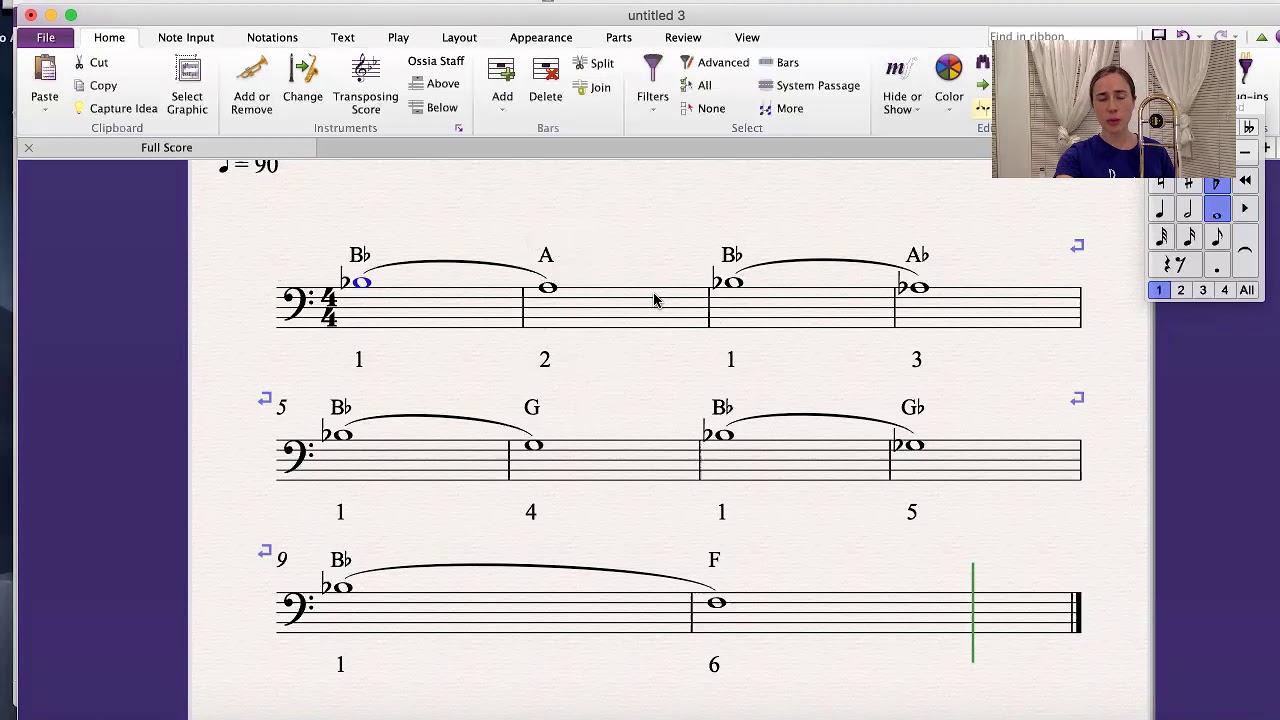 Pre-orch Trombone - Lesson Long High Notes (week 3, April 7) - YouTube