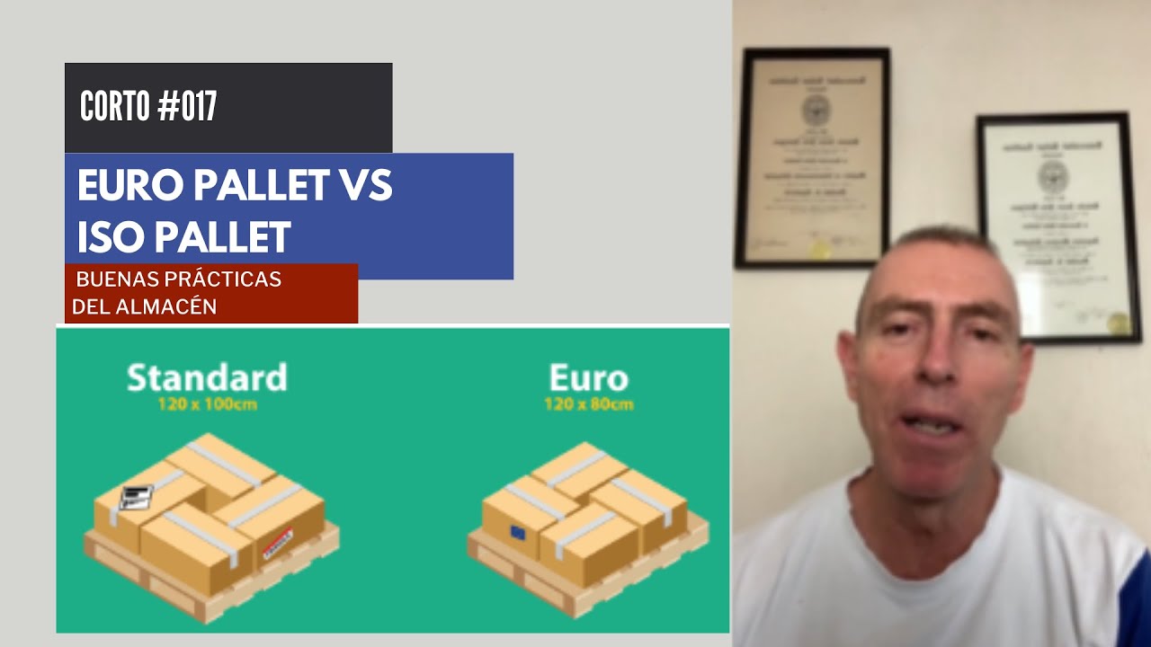 CORTO #017 EURO PALLET VS PALLET AMERICANO O ISO PALLET - YouTube