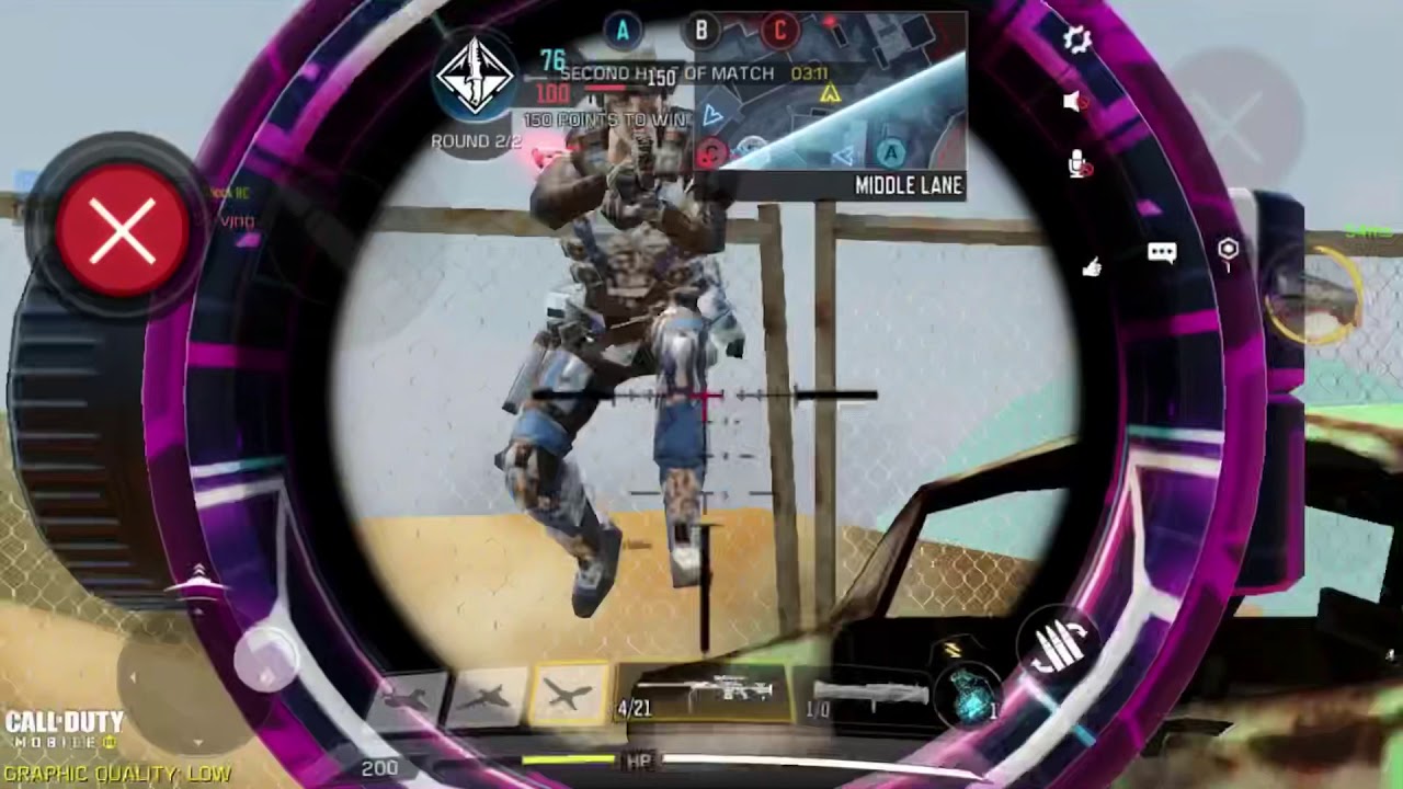 DLQ33 Sniper gameplay | Full Legendary rank gameplay | CODM - YouTube