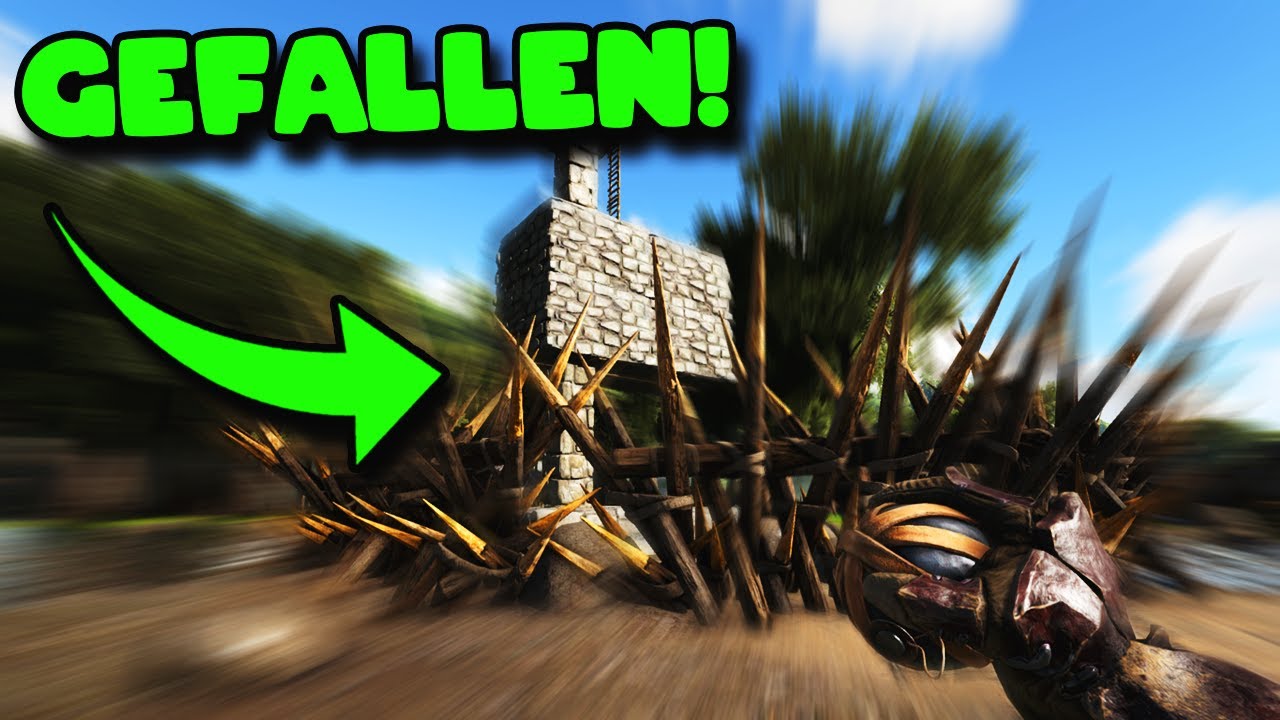 NOOB TRIBE stürzt BASE in Ark 😎 (Ark Official PvP Deutsch) - YouTube