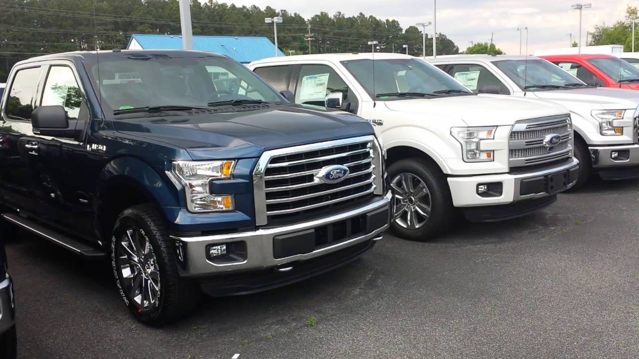 James 2016 Ford F150's@Loganville Ford - YouTube