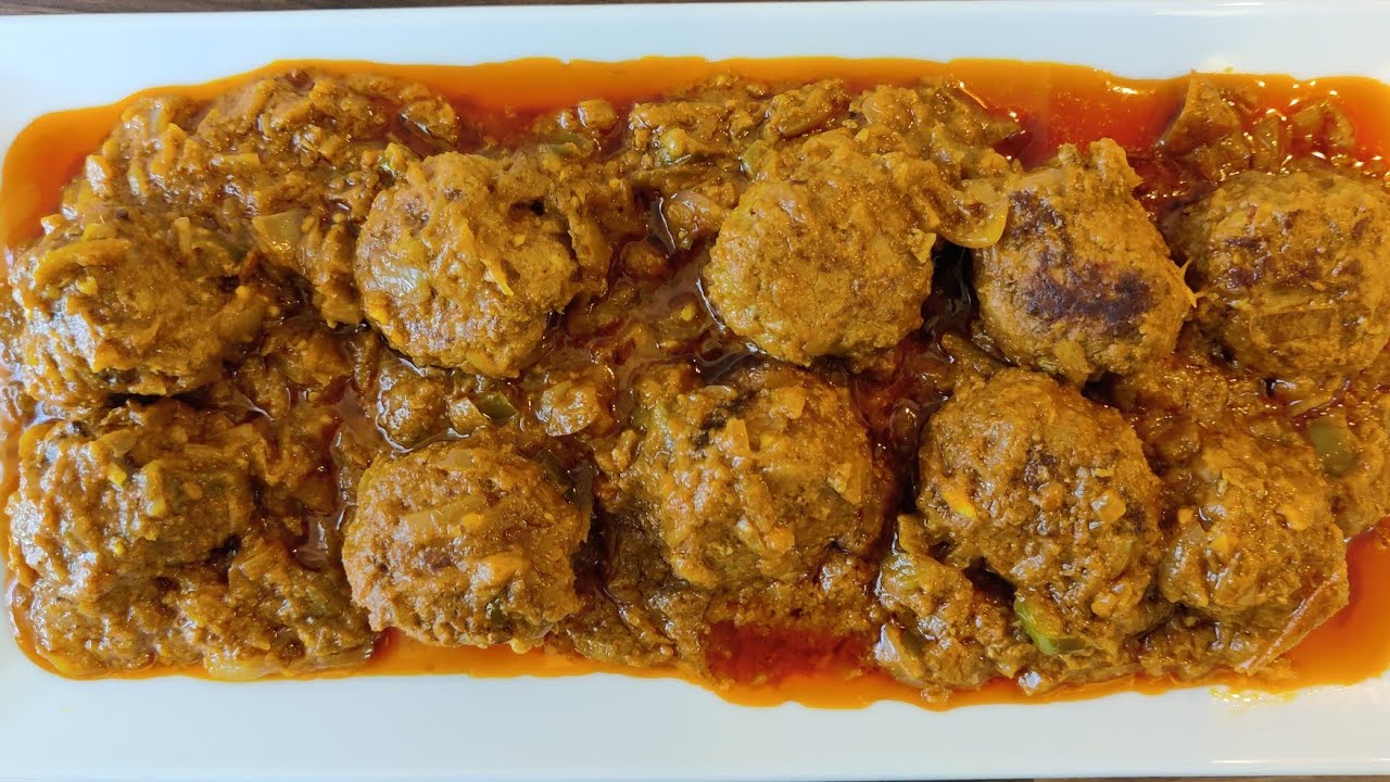 #meatballs Spicy Meatball Kofta Curry | Delicious Meatballs Kufta Bhuna ...