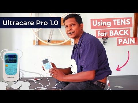 TENS for Back Pain Relief, Electrode Placement, UltraCare Pro 1.0 Review
