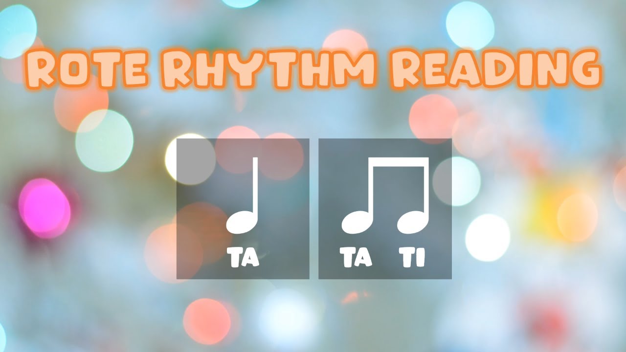 Ta Tati Rote Rhythm Echo Along Pop Music - YouTube
