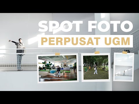 Spot Foto Estetik di Perpusat UGM?!