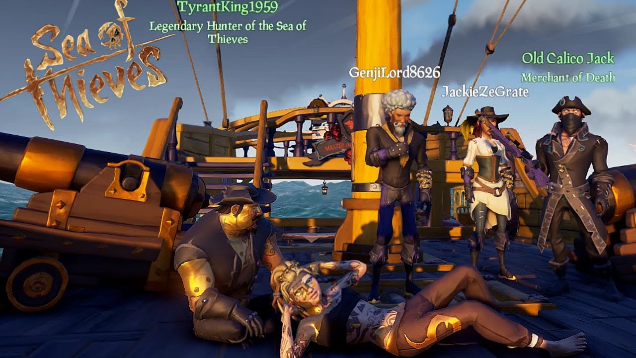 A fight with another Streamer in SOT - YouTube