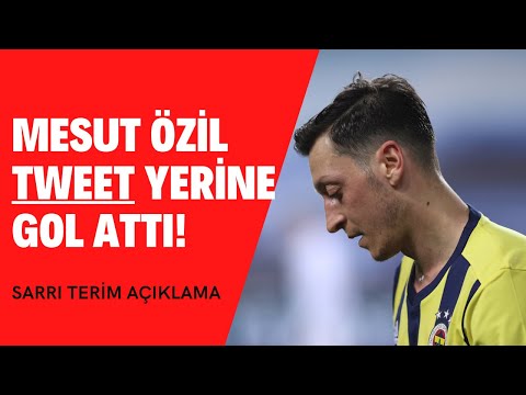 Mesut Özil tweet yerine bu kez gol attı | Fatih Terim maç sonu açıklamalar | Frankfurt Fenerbahçe