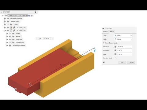 PLTW - IED - Activity 2.1.3 - Slider Assembly Joint Constraint In ...