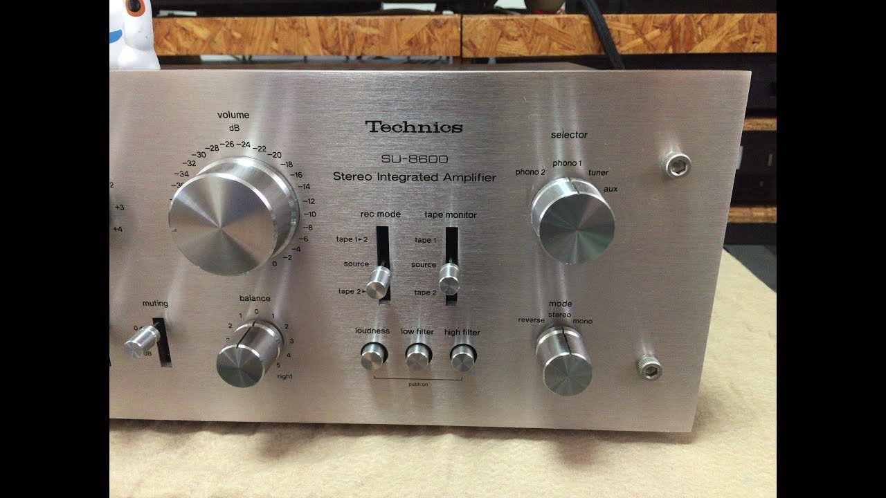 Technics SU-8600再生：Pacific dawn - YouTube