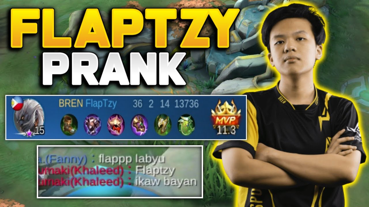 FlapTzy PRANK! I CARRY THE WHOLE TEAM WITH BAXIA ONLY - YouTube