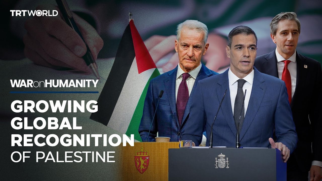 Defying Israel: growing global recognition of Palestine - YouTube