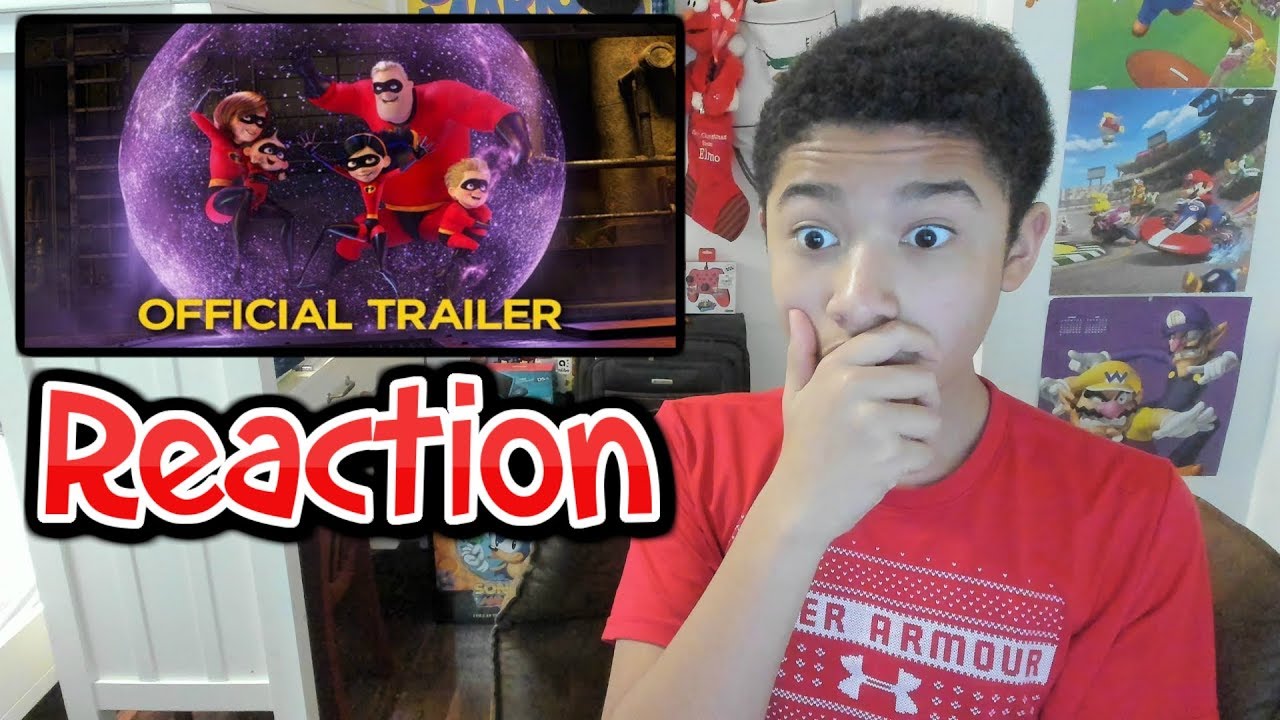Incredibles 2 Official Trailer Reaction - YouTube