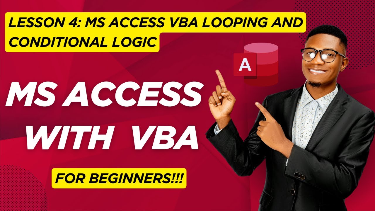MS Access VBA Loops & If Statements Tutorial (Lesson 4) - Automate Your ...