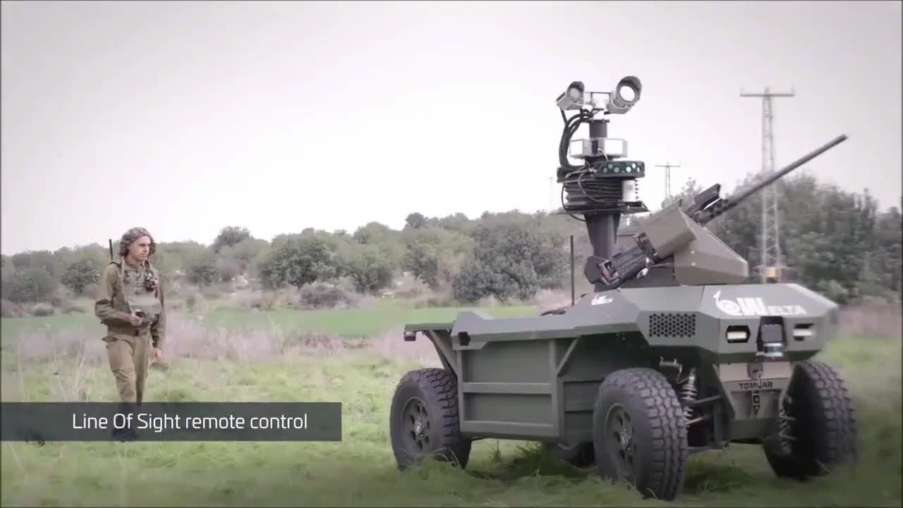 Israeli Robotic Armed Vehicles - YouTube