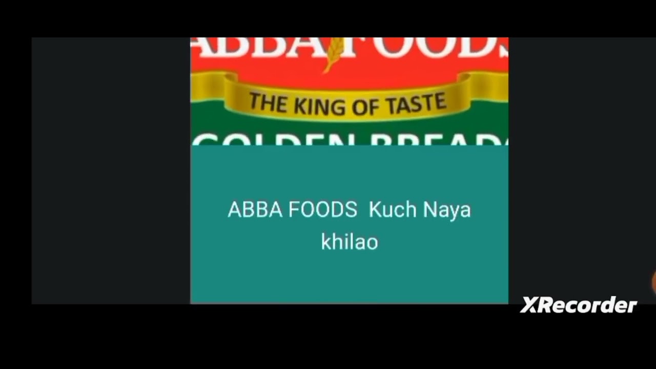 ABBA FOODS [THE KING OF TASTE ] - YouTube