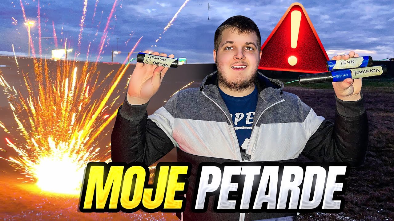 ROKAM MOJE HOMEMADE PETARDE! *NAJBOLJE DO SADA* - YouTube