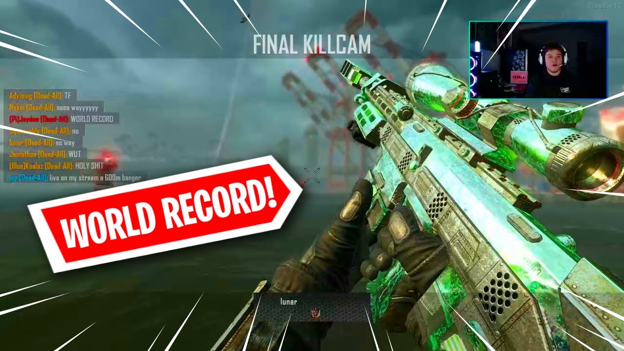 I HIT THE WORLD'S FURTHEST BO2 PLUTONIUM TRICKSHOT! 623M! (BO2 ...