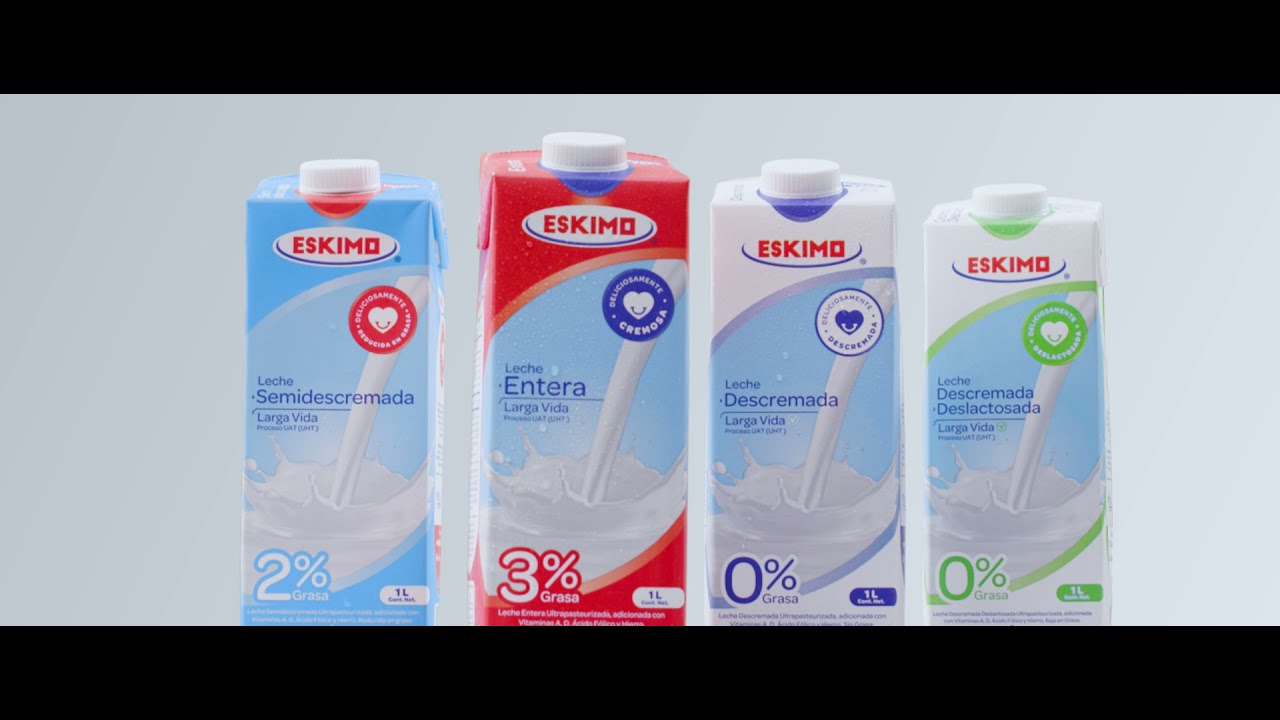 Destapa la Frescura con tu Leche Eskimo - YouTube