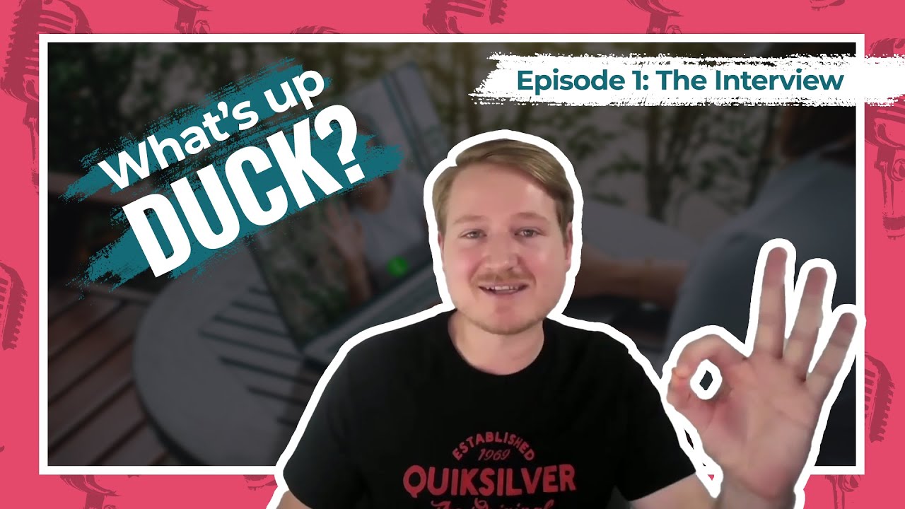 What's Up Duck?- The Interview - YouTube