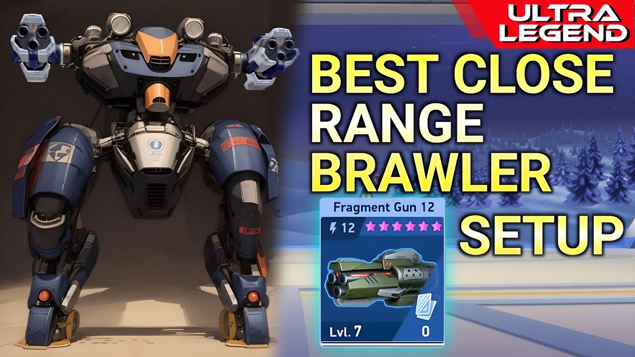 Best Close Range Brawler Setup 🔥 Mech Arena - YouTube