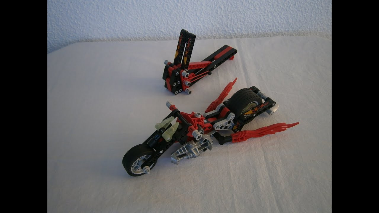Lego Technic : Muscle Slammer Bike, Set 8645 - YouTube