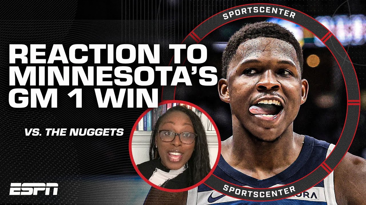 FULL REACTION to Timberwolves' Game 1 win vs. Nuggets: Edwards is ...