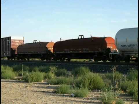 BNSF 7244 West - YouTube