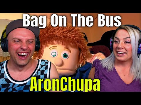 Reaction To AronChupa - Bag On The Bus [Official Visualizer Video] THE WOLF HUNTERZ REACTIONS
