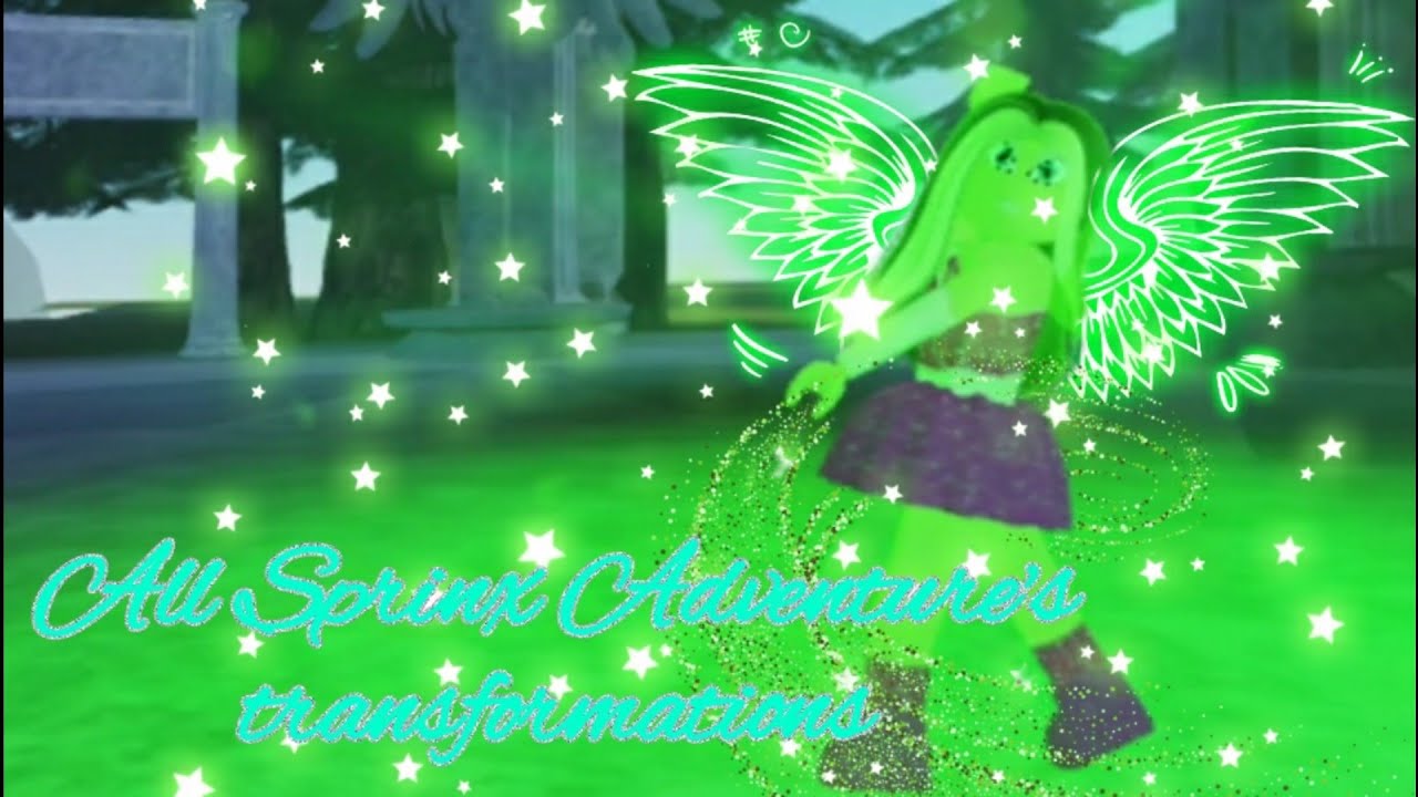 🍂 !ALL TRANSFORMATIONS IN SPRINX ADVENTURES! 🍂 - YouTube