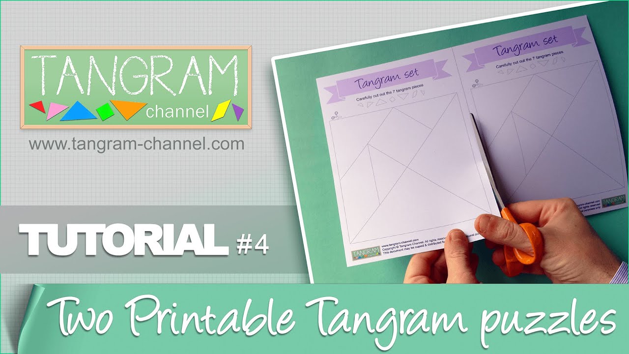 DIY - Two Tangram Puzzles - YouTube