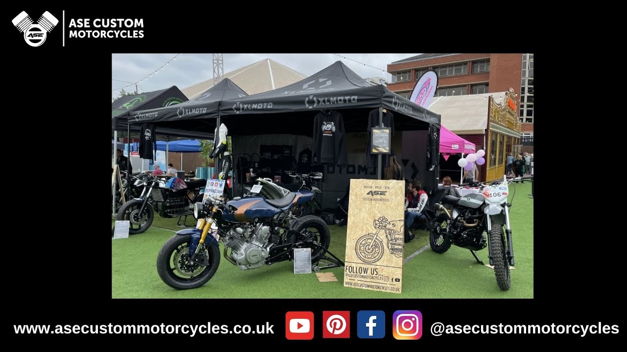 ASE Custom motorcycles at Coventry MotoFest 2021 - YouTube