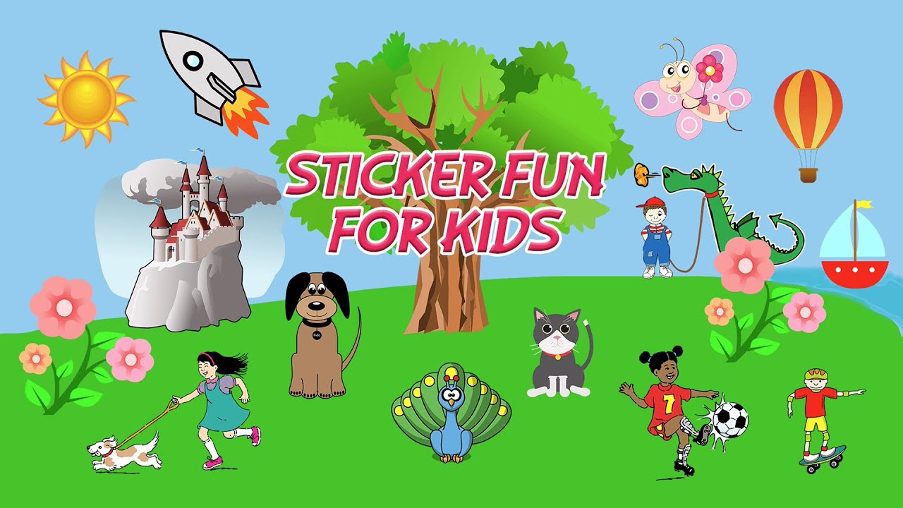 Sticker Fun For Kids launch trailer - YouTube