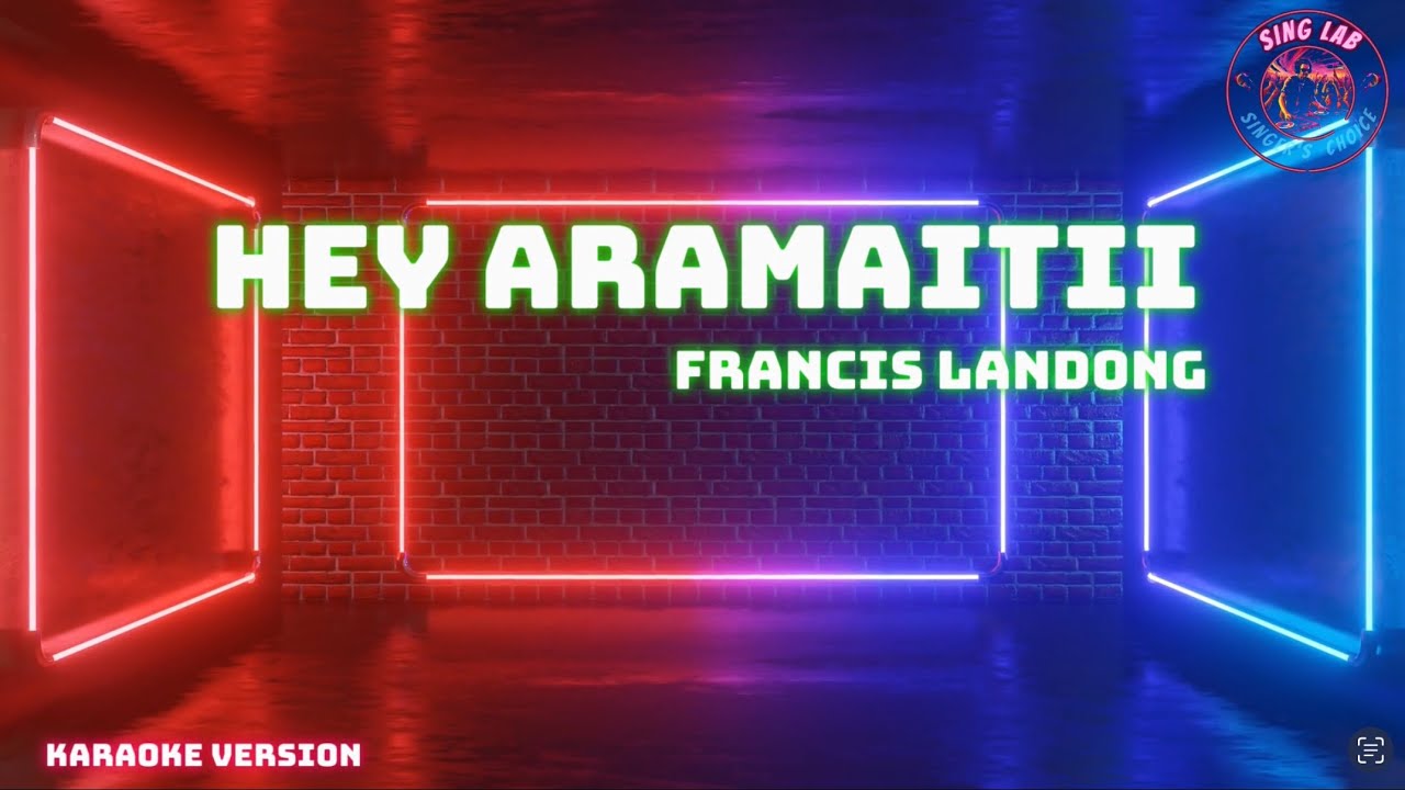 ARAMAITI - FRANCIS LANDONG [ VERSI KARAOKE ] - YouTube
