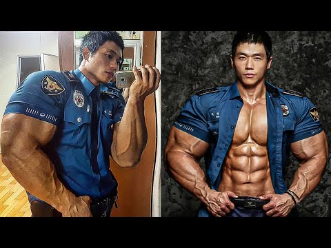 Fittest Police Officer in the world 👮 | Gym Madness - YouTube