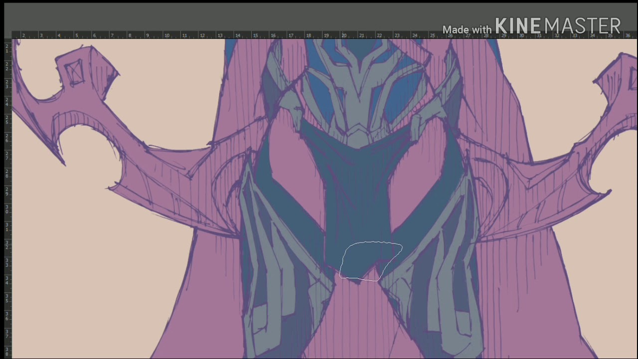 Dota2 fan art - Traxex the Drow Ranger (Part 2) - YouTube