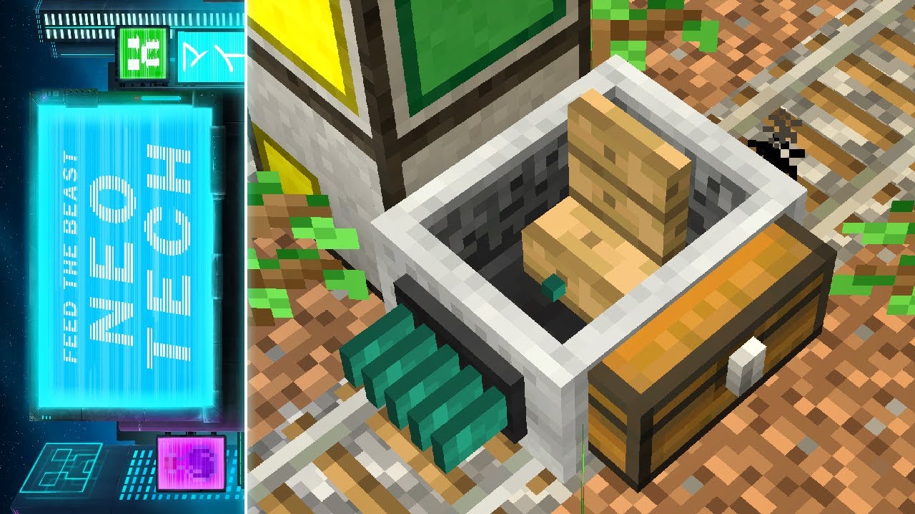 FTB Neotech: Steve's Carts Tree Farm and MV Strains | Modded Minecraft ...