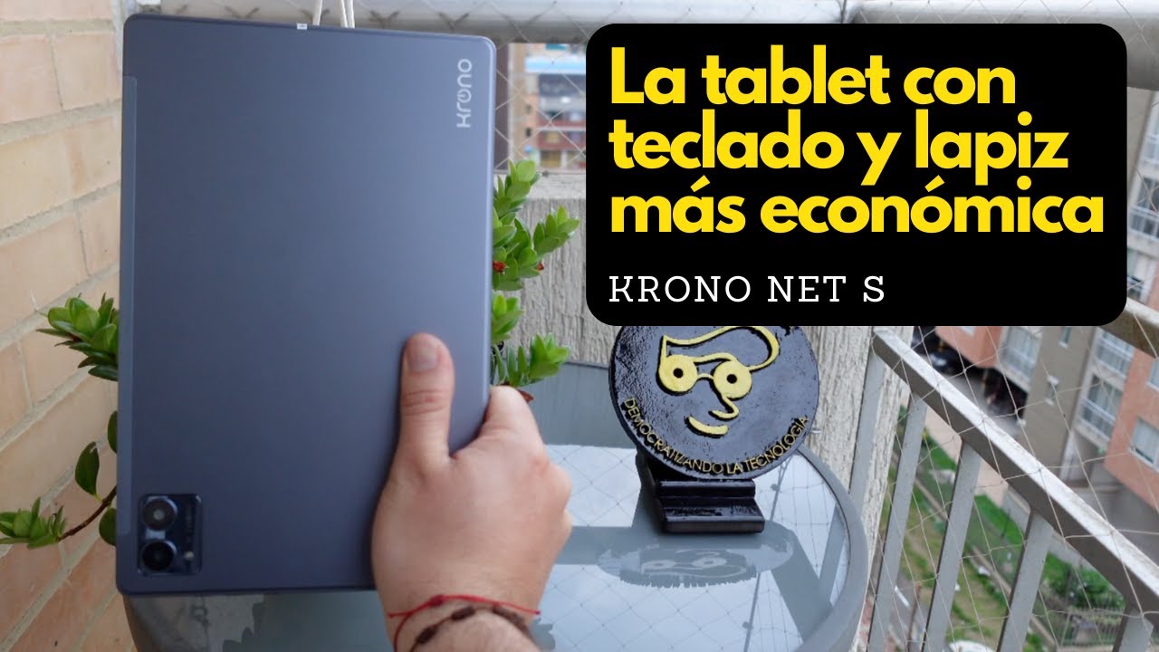 La tablet con Teclado y lapiz más económica - Krono Net S !!!Review ...