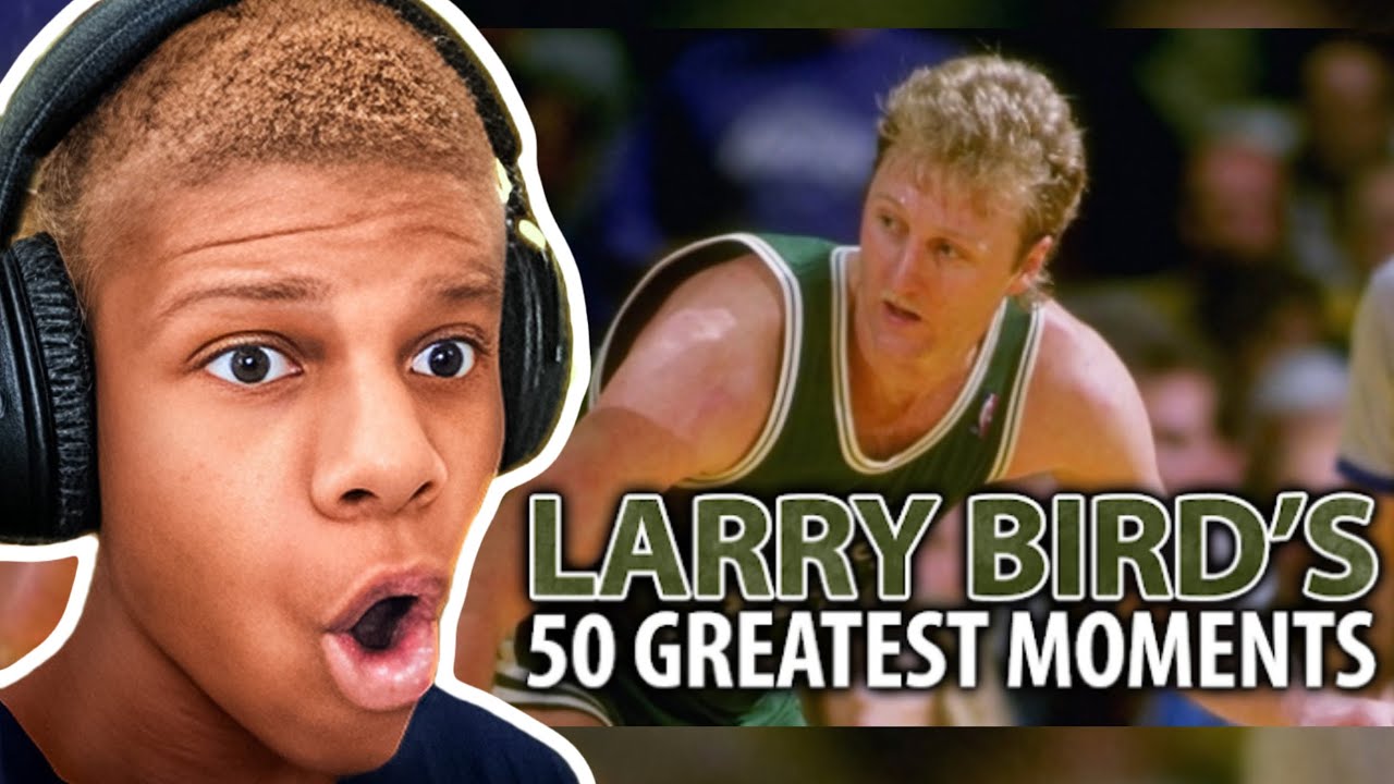 LARY BIRD HATER REACTS to Larry Bird 50 GREATEST Moments (PART 1) - YouTube