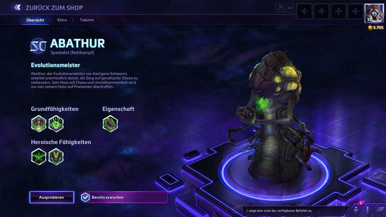 HotS - Abathur - Drachengärten - Full Support - German - Let's Play ...