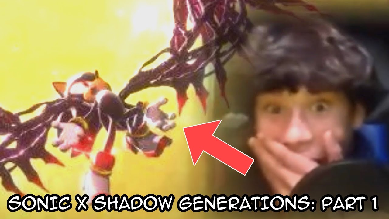 SHADOW HAS WINGS???😱(Sonic X Shadow Generations) - YouTube